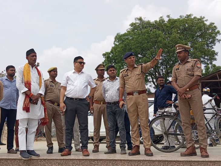 DM's visit to Ayodhya