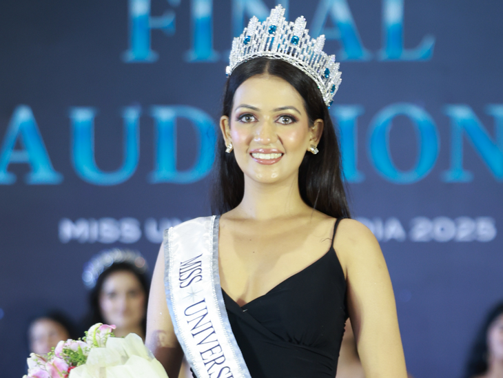 Shina Parashar became Miss Universe Rajasthan 2025 | शिना पराशर बनीं ...