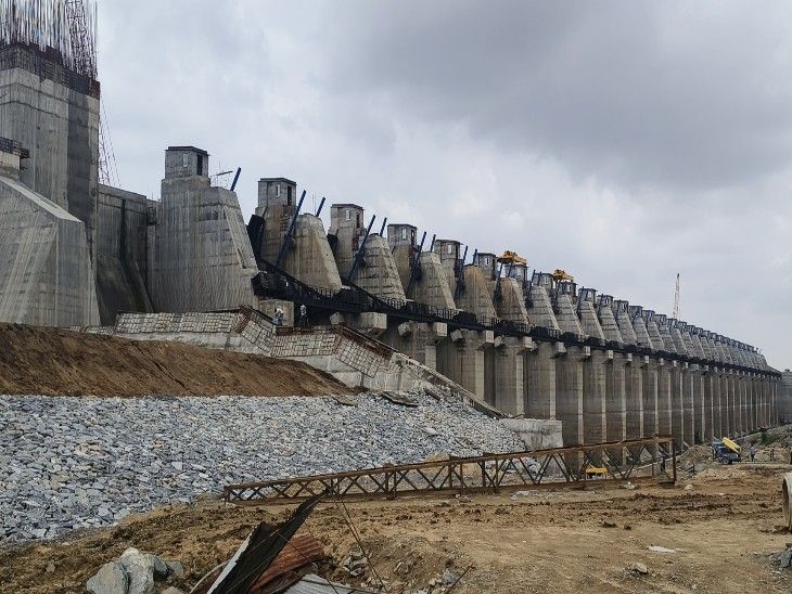 Isarda dam will be filled with water this monsoon | ईसरदा बांध में इस ...