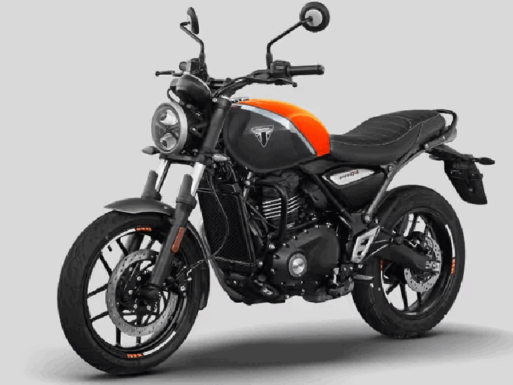 Triumph Speed T4 launched with new orange colour | ट्रायम्फ स्पीड T4 नए ...