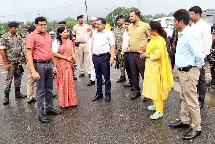 Only two out of 6 gates of Garga Dam are working, others have not been ...