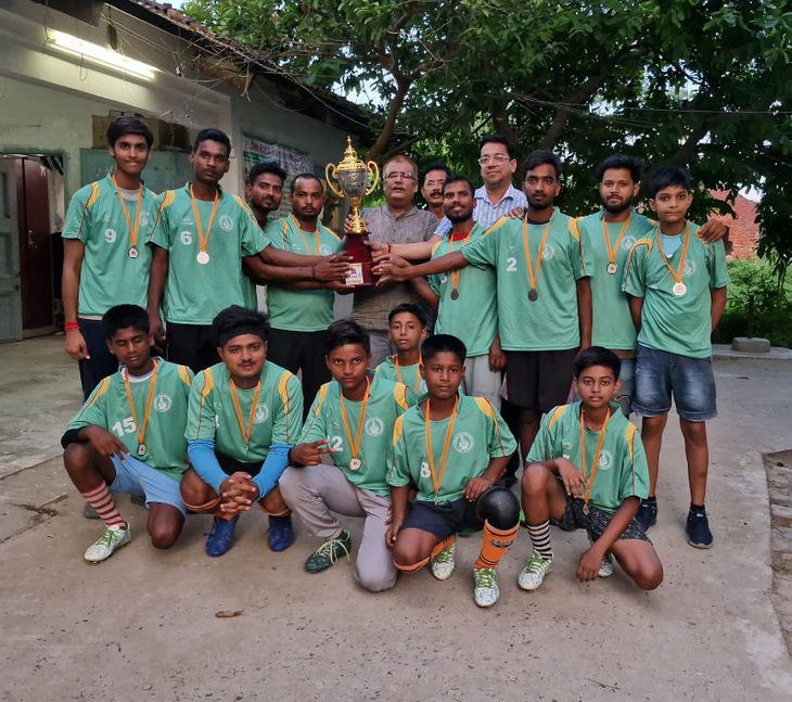 Players of Rajbagh Club performed brilliantly and were honoured with ...
