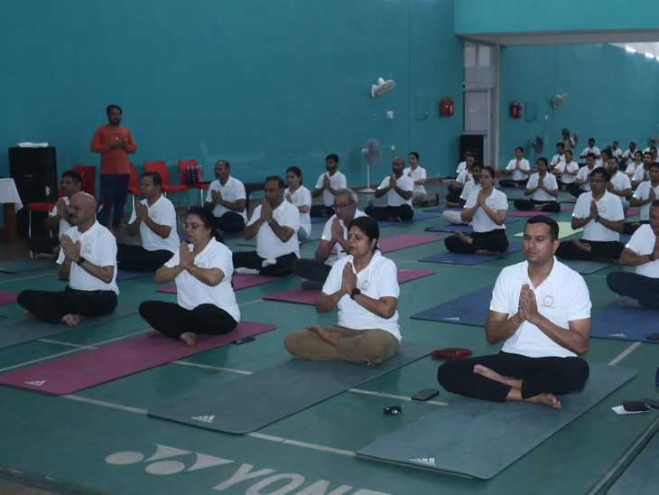 International Yoga Day celebrated at IRITM Lucknow, Lucknow, Uttar ...