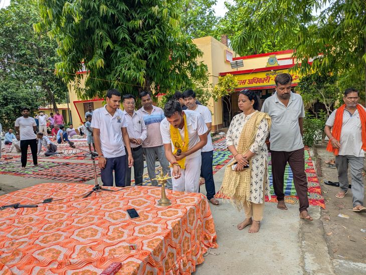 Special event on International Yoga Day in Elia | एलिया में ...
