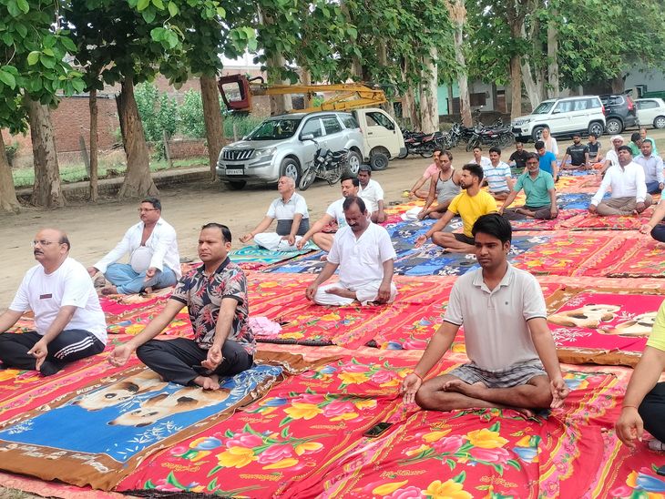 Special event in Lambhua on International Yoga Day