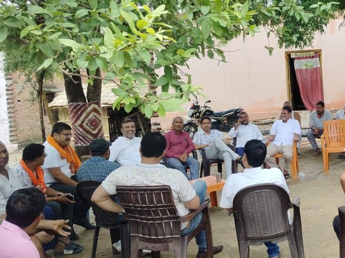 MLA Vipul Dubey made several announcements in Sitamarhi | विधायक विपुल ...