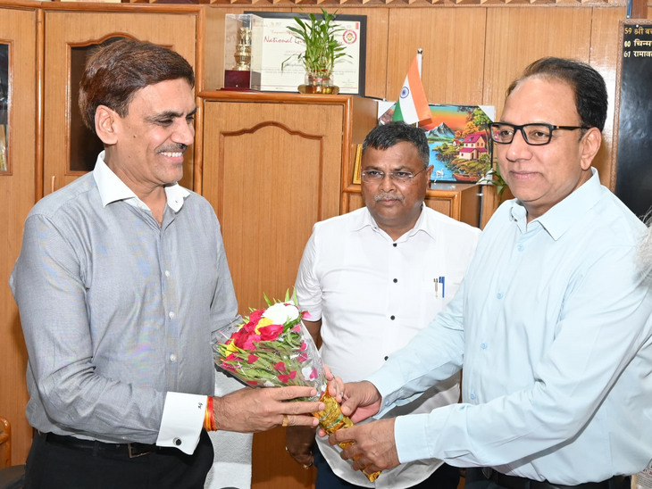 Arun Garg took charge as new District Collector in Jhunjhunu | झुंझुनूं ...