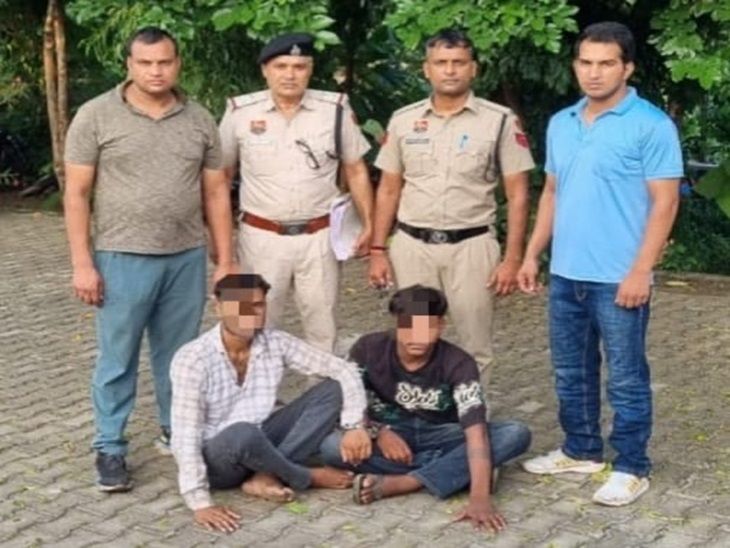 Rohtak Blind murder Ajay Kumar Moradabad Sumit Bhupendra Sampla police station SHO Bijendra ...