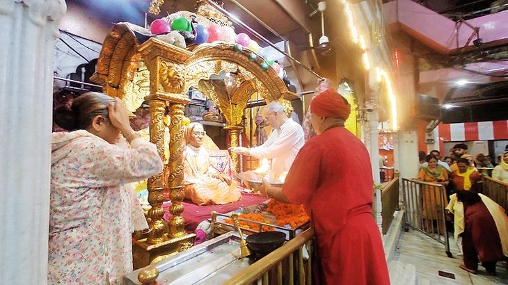 Women devotees recited Shri Durga Stuti for 2 hours in the historic ...