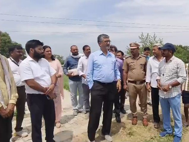 Kuthla lake will become a tourist spot, DM inspected it | कुठला झील ...