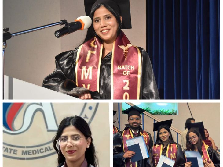 Daughter of a middle class family becomes MBBS doctor from Russia