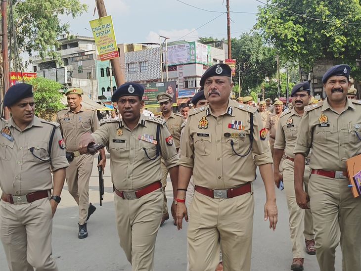 Preparations for Kavad Yatra and Moharram Meerut ADG inspected ...
