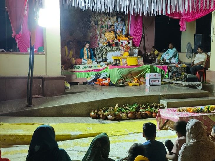 Eighth day of Ram Katha in Bikapur
