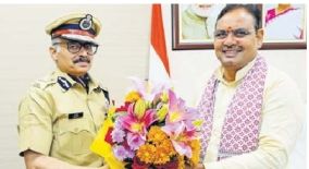 IPS Rajeev Sharma took over as DGP