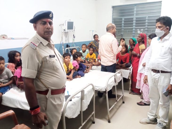 Twenty children fall sick after eating mid-day meal in Sheikhpura