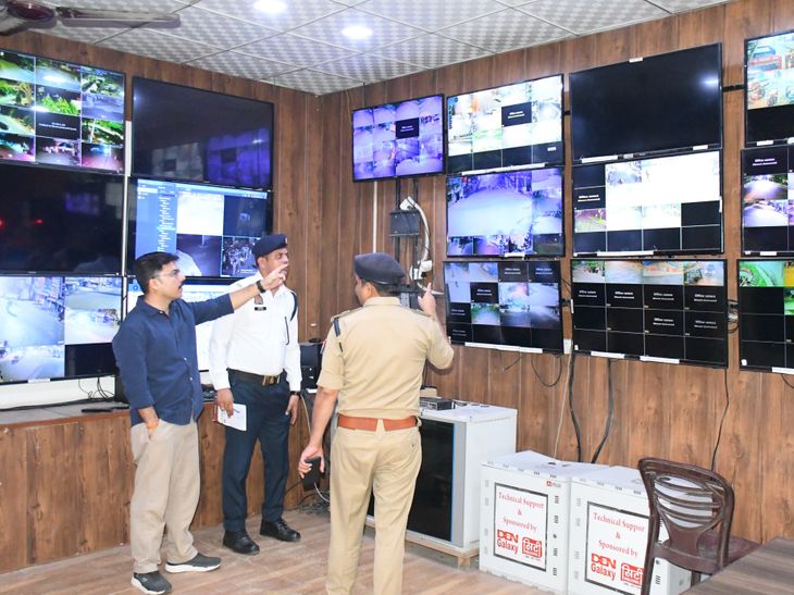 3800 cameras are used to monitor the Kavad routes of Meerut Range