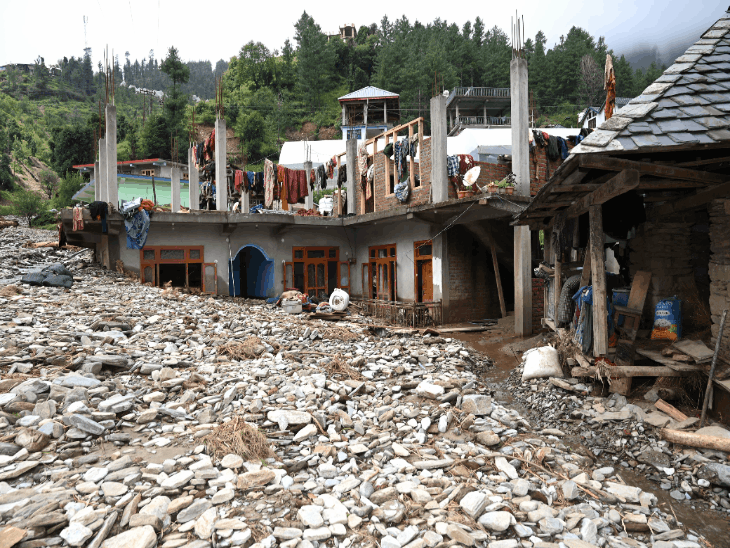 Himachal Pradesh Monsoon 2025 Landslide Cloud Burst Update; Shimla ...