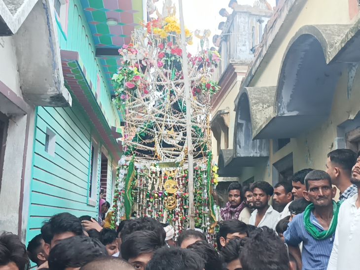 Tajia procession took place in Ghazipur on the occasion of Muharram ...