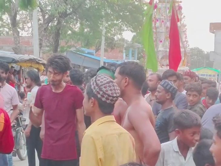 Tajia procession on Muharram in Johwasarki