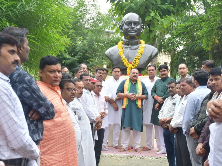 Dr. Shyama Prasad Mukherjee's birth anniversary celebrated in Harda ...