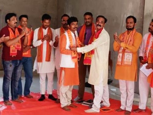 Bajrang Dal meeting in Basti