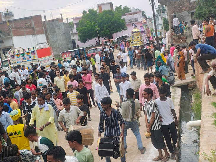 Tajia procession took place in Barabanki on the occasion of Muharram
