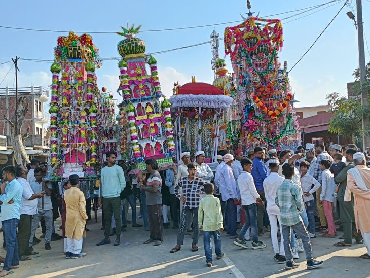 Tajia procession started from Hyderabad on Muharram