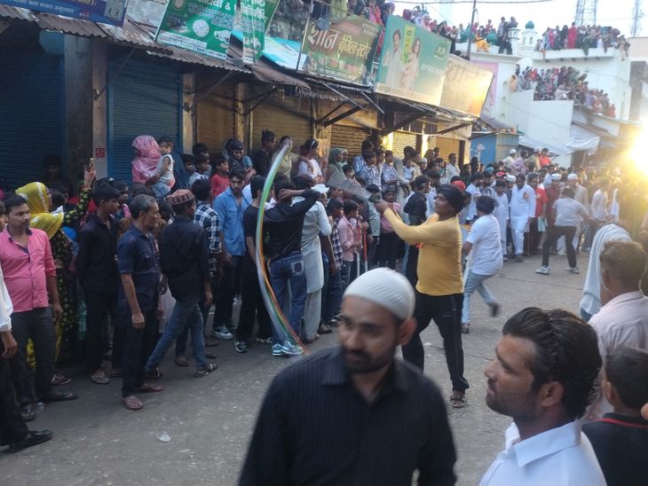 Tajia procession in Anupshahr on Muharram
