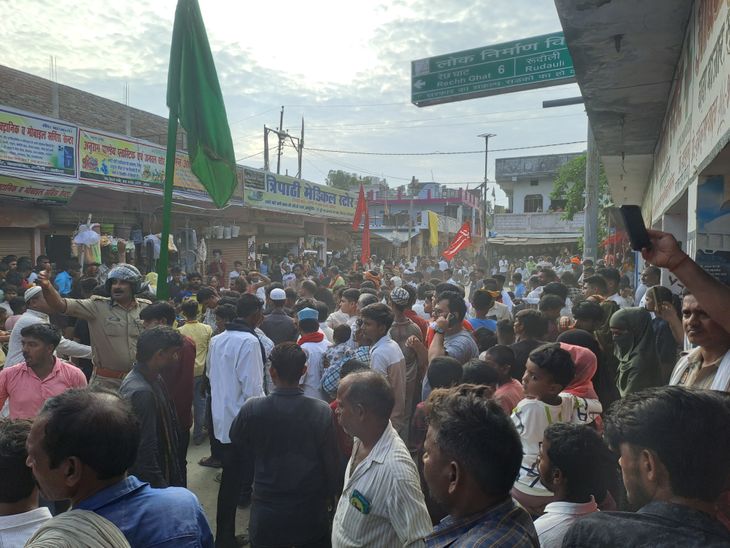 Tajia procession took place in Baba Bazar on the tenth day of Muharram ...