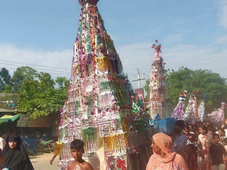 Imam Hussain was remembered on Muharram in Sidhauli | सिधौली में ...