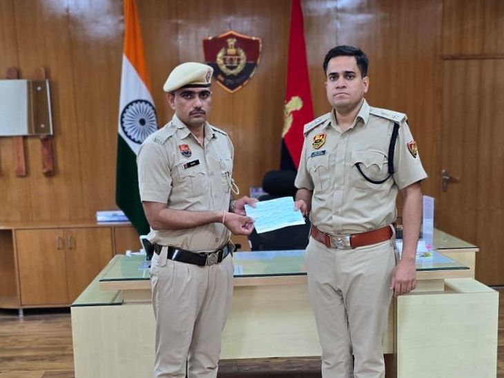 Hisar Hansi Police SP Donates 24 Lakh Constable Son SMA Treatment ...