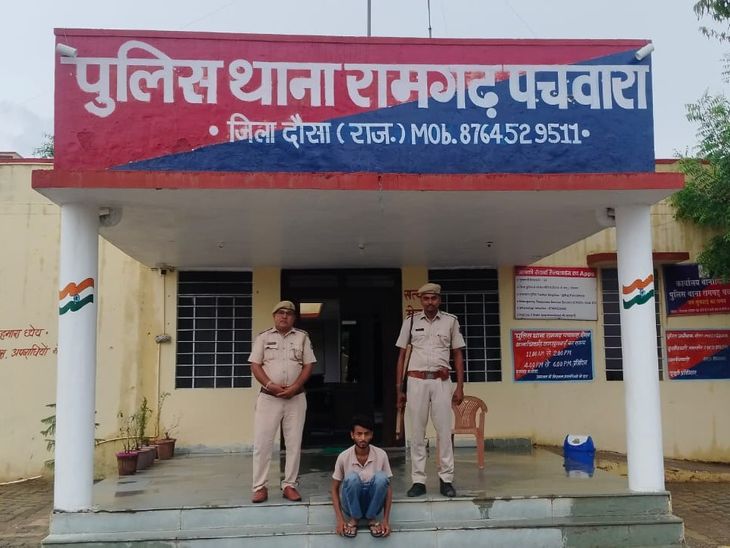 The accused of theft arrested in Ramgarh Pachwara | रामगढ़ पचवारा में ...