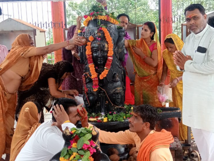The Shiva temple of Biaora resonated with the chants of Har Har Mahadev ...