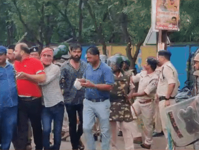 Karni Sena National President Harda Protest Reason | Jeevan Singh Sherpur