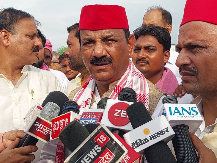 SP state president's visit to Ghazipur | ओपी राजभर की विचारधारा पीडीए ...
