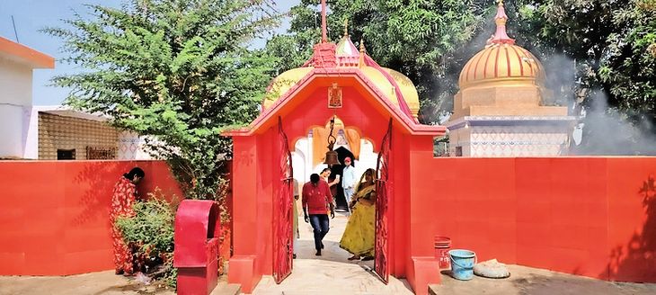 500 year old Baba Umanath temple of Bagora has become a center of ...