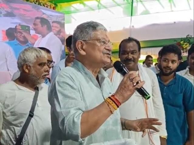 Uproar over Lalan Singh's mutton party in Sawan,