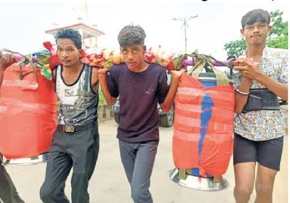Will take bath in Dharamshala, will fill the lake water from the tanks ...