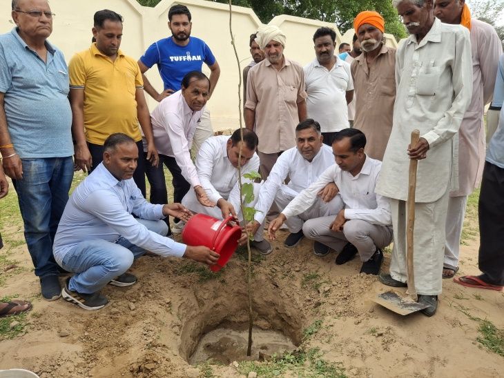 Environmental conservation initiative in Jaitsar | जैतसर में पर्यावरण ...