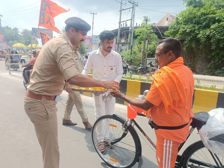 Saharanpur police plays an active role in Kanwar Yatra