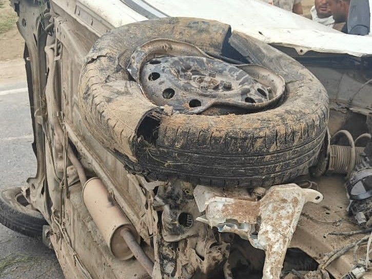 Hisar-delhi-highway-fatal-accident-rohtak-resident-dies-sister-injured | हिसार में दिल्ली हाईवे ...