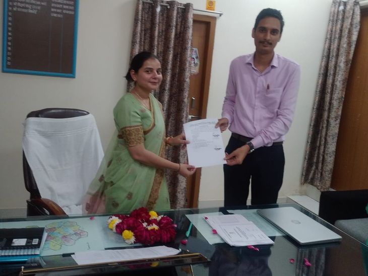 New SDM Shiva Joshi took charge in Rani | रानी में नई एसडीएम शिवा जोशी ...