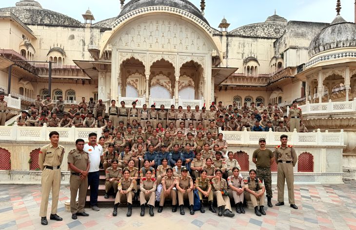 NCC cadets made an educational tour of Musi Rani Chhatri | एनसीसी ...