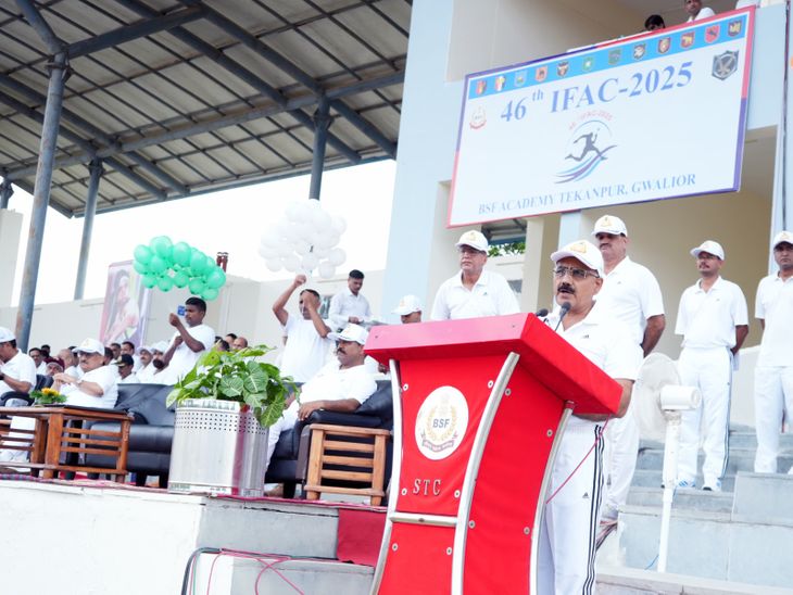 46th Inter Border Athletics started at BSF Academy Tekanpur | BSF ...