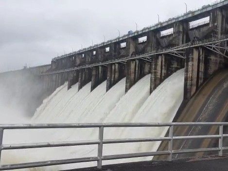 7 gates of Tawa Dam in Narmadapuram opened up to 10-10 feet | तवा डैम ...