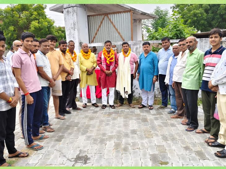 The block pramukh did development work in two gram panchayats
