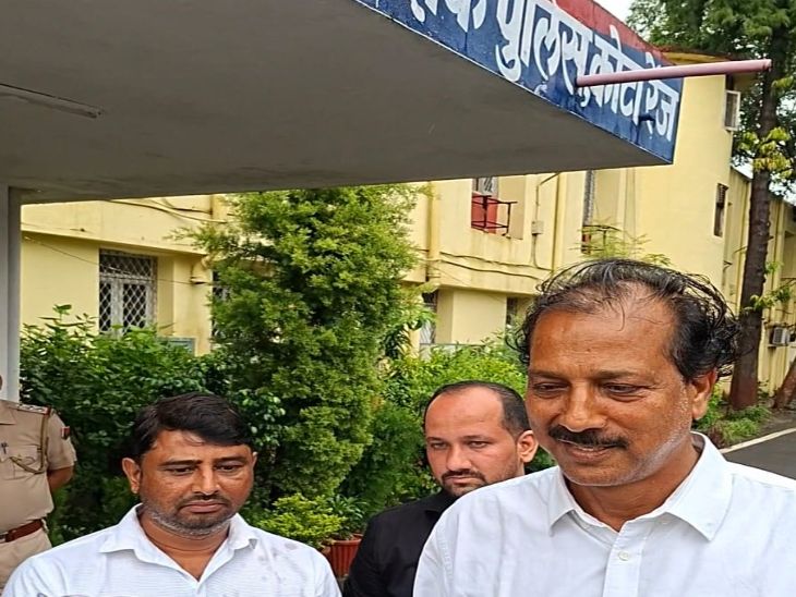 Rajasthan Kota former minister Rajendra Guda IG Rajendra Prasad Goyal ...