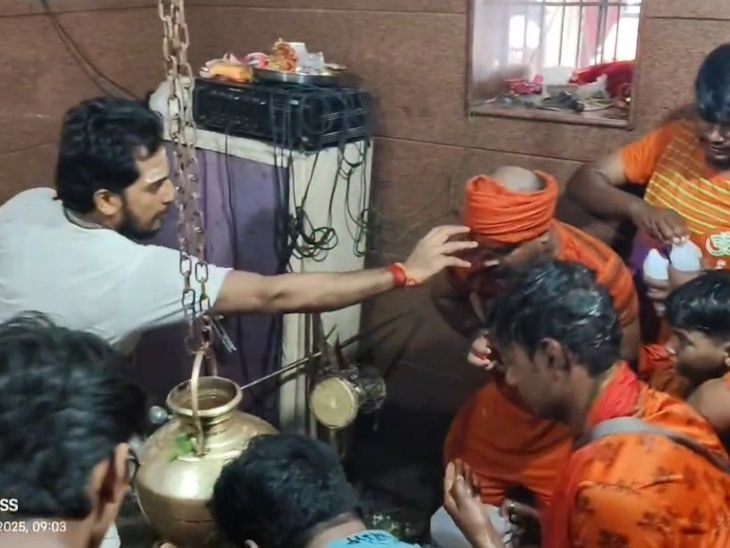 Shri Narmadeshwar Mahadev Temple resonates with Har Har Mahadev