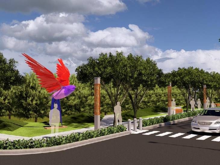 Noida's Transport Chowk will be modeled 4 crore rupees will be spent ...