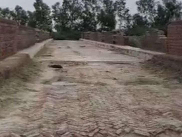 The bridge of Sharda canal in Jagatpur is dilapidated | जगतपुर में ...